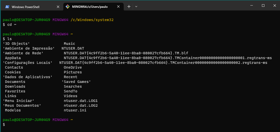Como instalar o Git Bash no Windows Terminal - pauloribeiro.dev